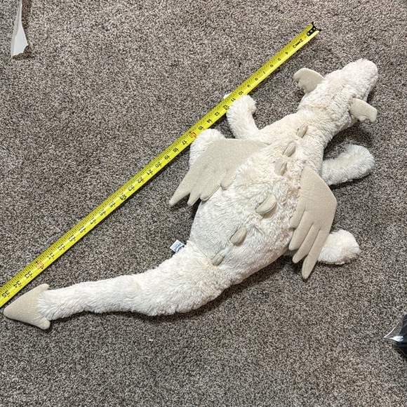Jellycat | Toys | Jellycat Huge Snow Dragon Plush Toy | Poshmark